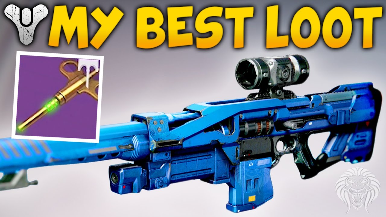 Destiny: MY BEST LOOT DROPS! Skeleton Keys, Icebreaker Bounties, God ...