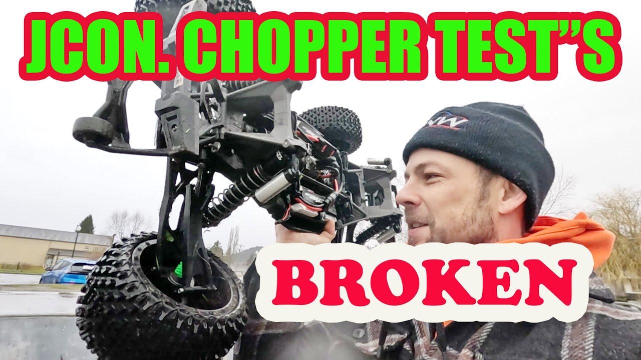 Jconcepts Choppers Day 2 Testing Failure on the 1/5th hex insert. - YouTube