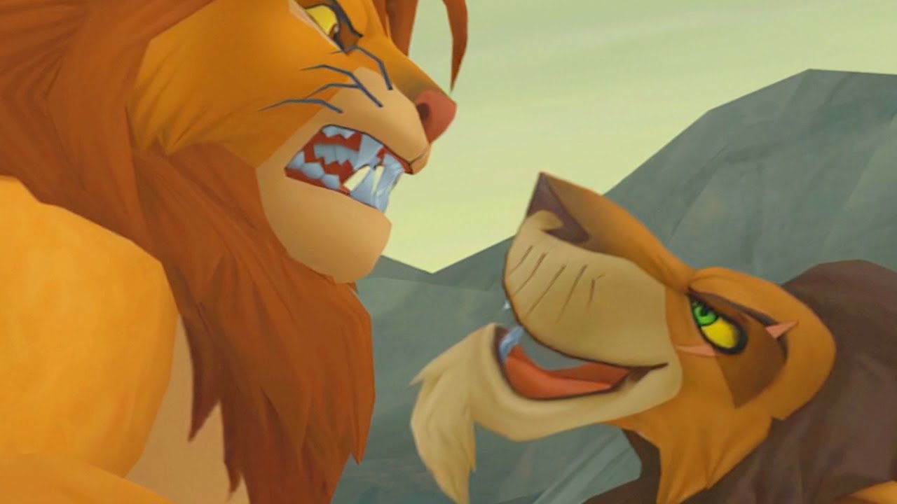 Kingdom Hearts Characters | Simba & Scar - YouTube