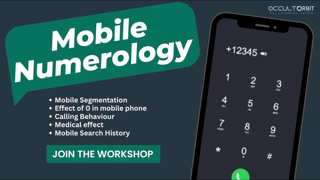 Mobile Numerology: Live Workshop( OccultOrbit) - YouTube