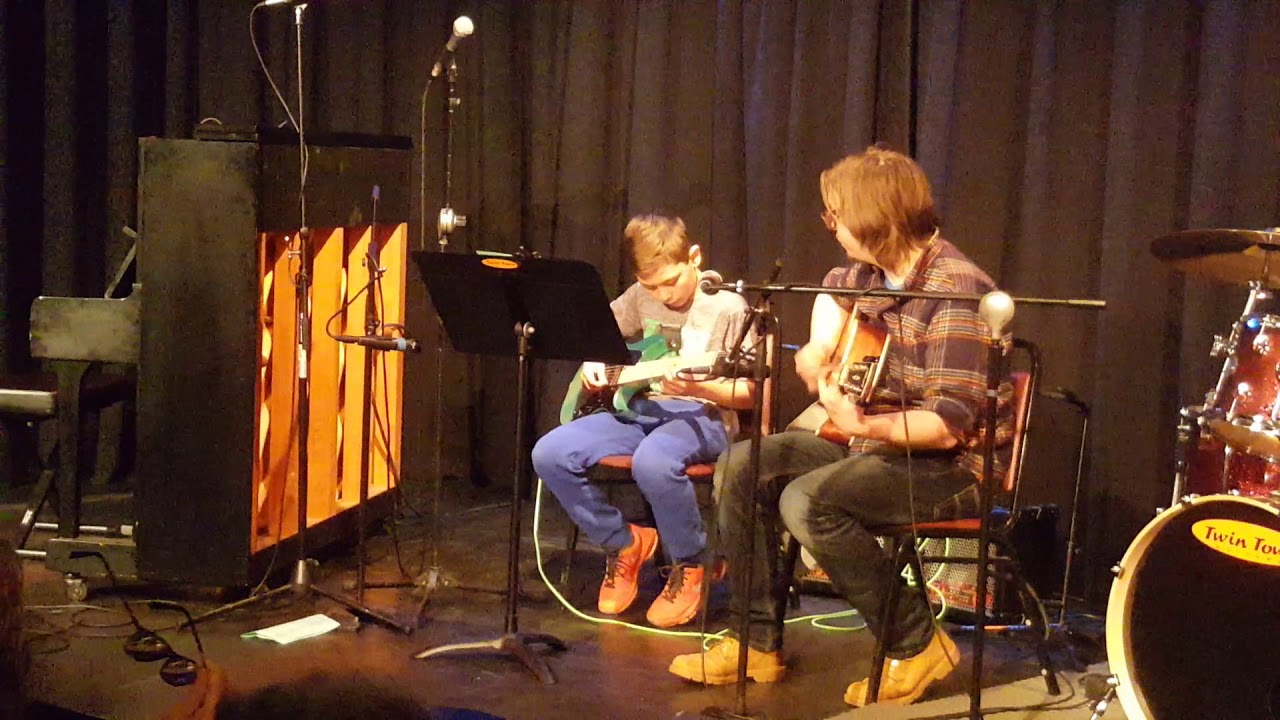 Calvin guitar performance April 18 2018 - YouTube