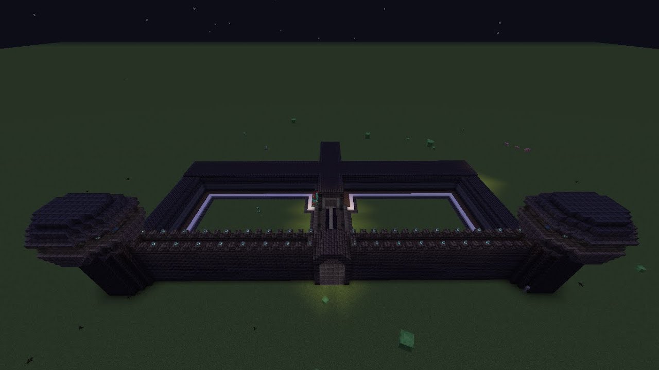 Working My Nether Mega Base Design In Creative - YouTube