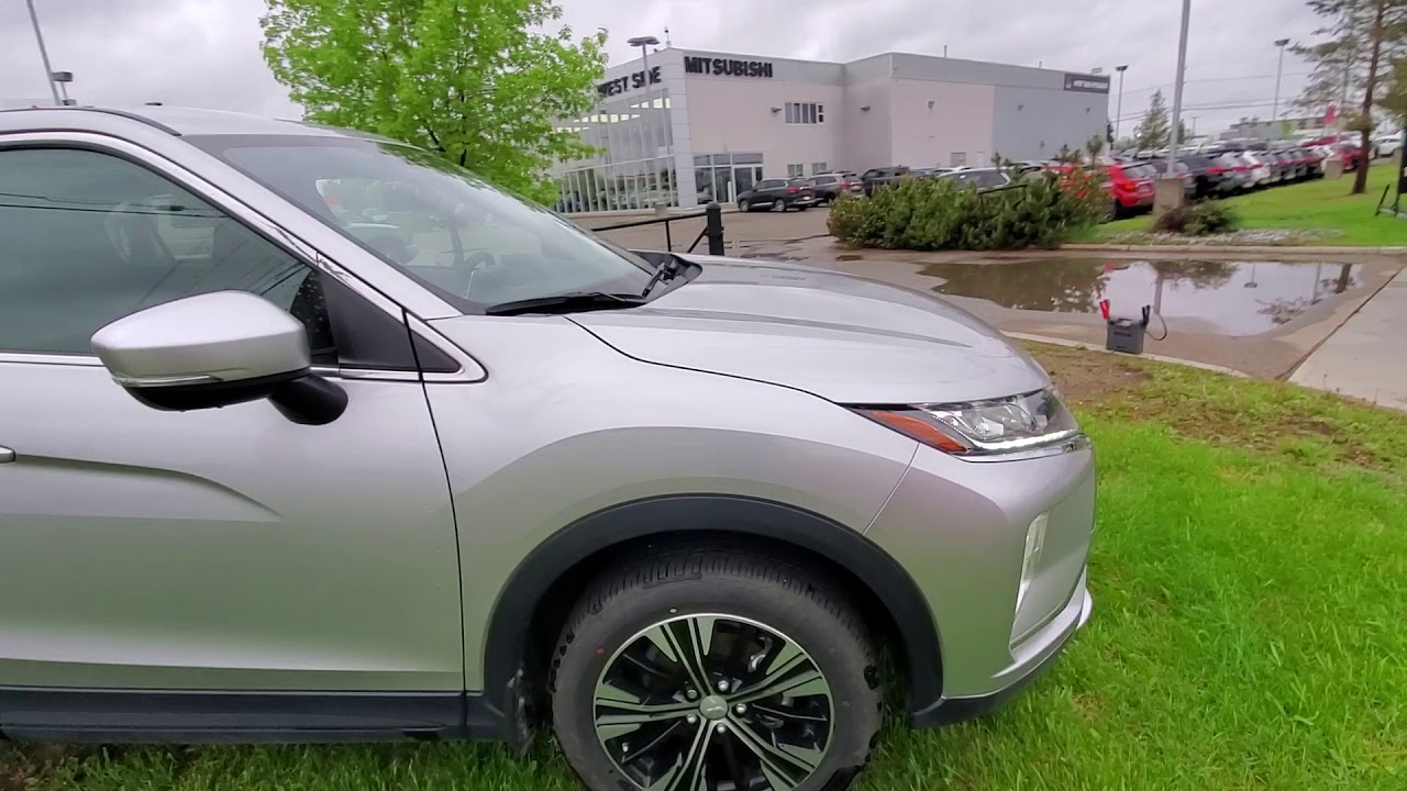 2019 Mitsubishi Eclipse cross silver - YouTube