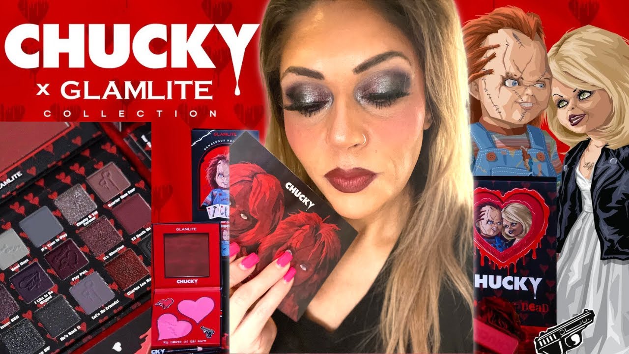 GLAMLITE CHUCKY COLLECTION - TUTORIAL - REVIEW & FIRST IMPRESSIONS! IS ...
