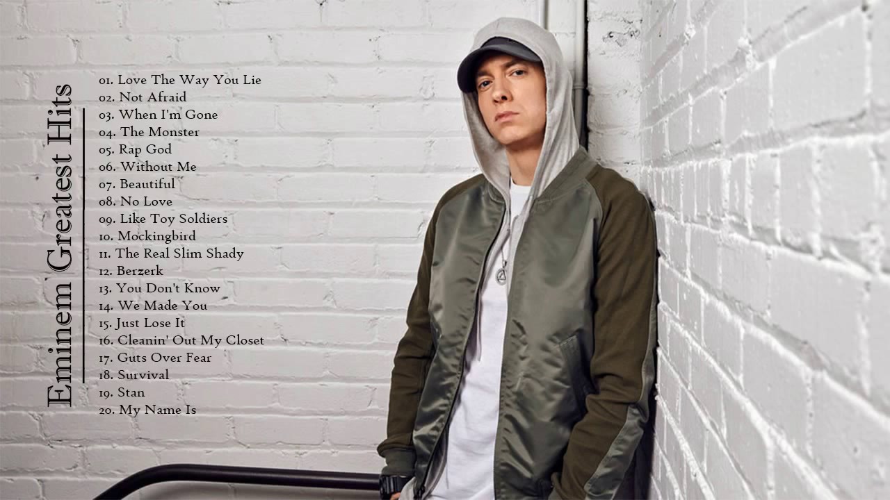 Eminem Songs Playlist 2017 The Best Of Eminem Album Best Cover Songs ...