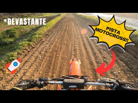 LA MIA PRIMA VOLTA IN PISTA DA CROSS!! (ktm sx 125) | *devastante - YouTube