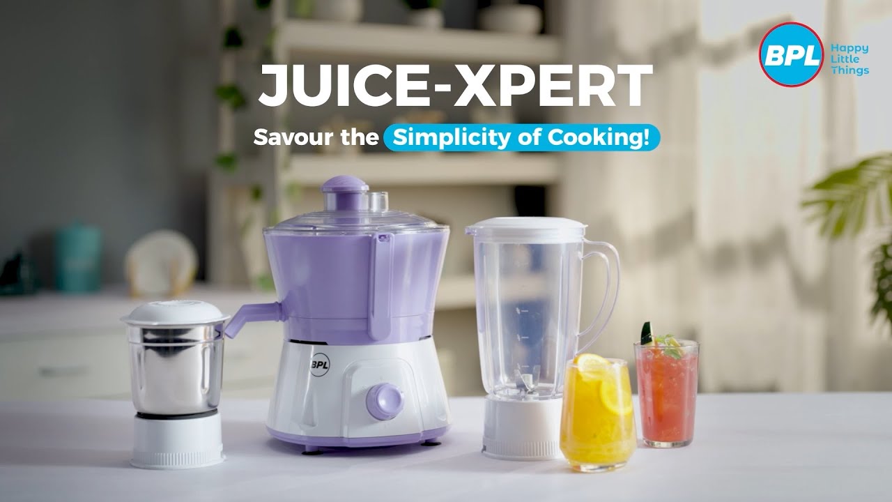 Master the art of cooking with BPL Juice-Xpert! - YouTube