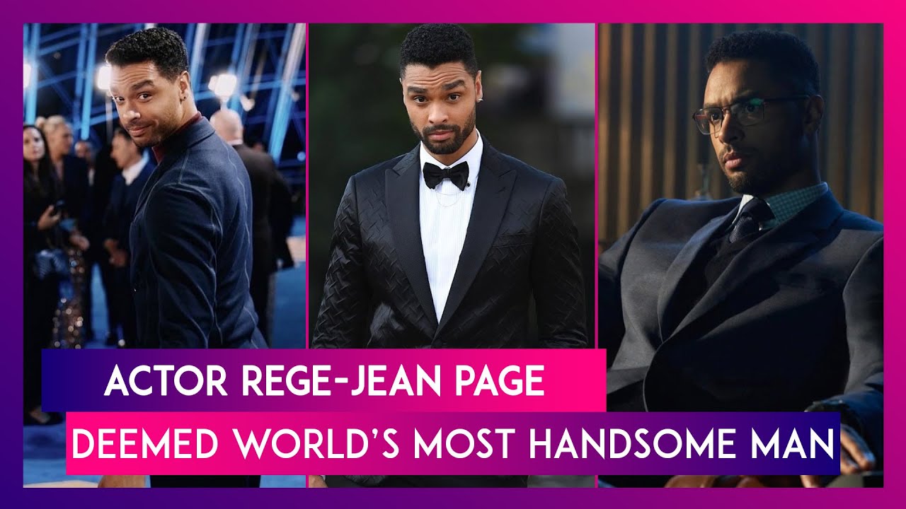 Actor Rege-Jean Page Deemed World’s Most Handsome Man, According To ...