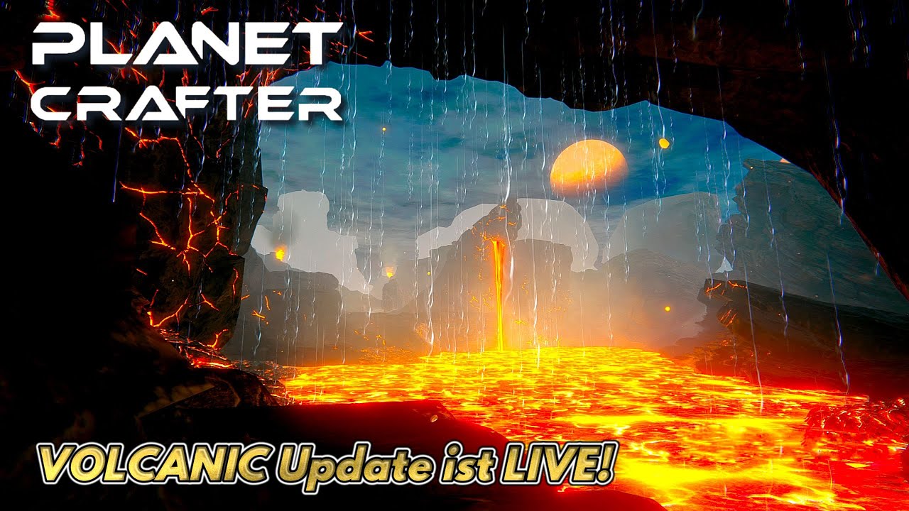 VOLCANIC Update ist LIVE! LAVA & BEACH Biome! Neue ITEMS & MASCHINEN ...