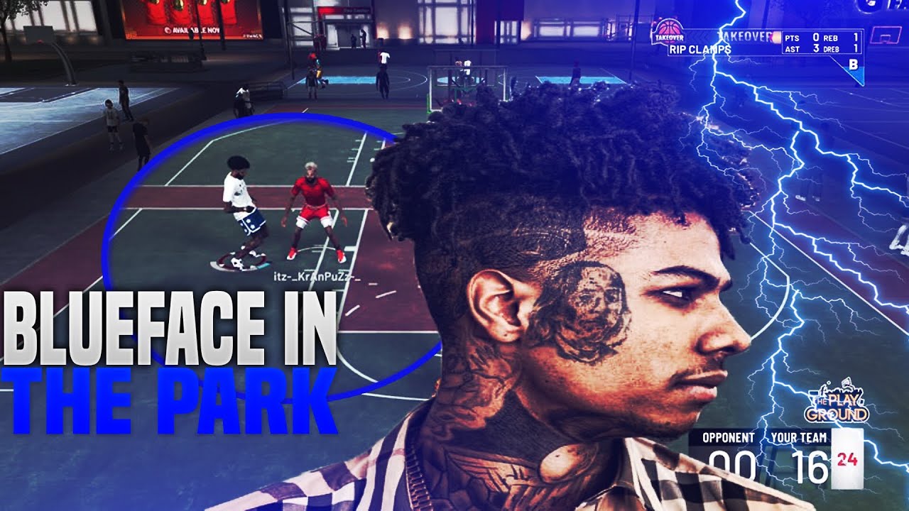 HOW TO DO THE BLUEFACE DANCE IN *NBA 2K19* + BLUEFACE IN PARK GAMEPLAY ...