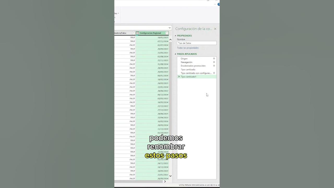 Inicia en Power Query | ¿Qué son los Pasos Aplicados? | #shorts - YouTube