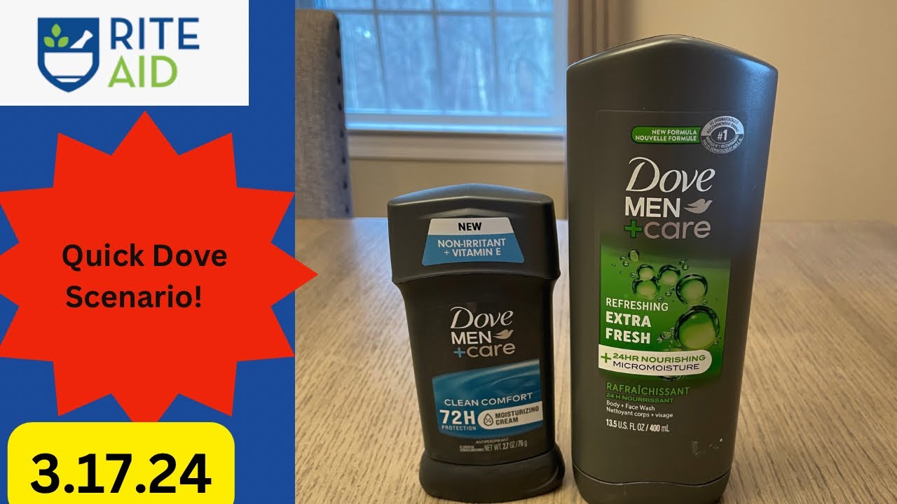 Quick Rite Aid Haul 3/17/24 - Dove Deal #riteaiddeals - YouTube