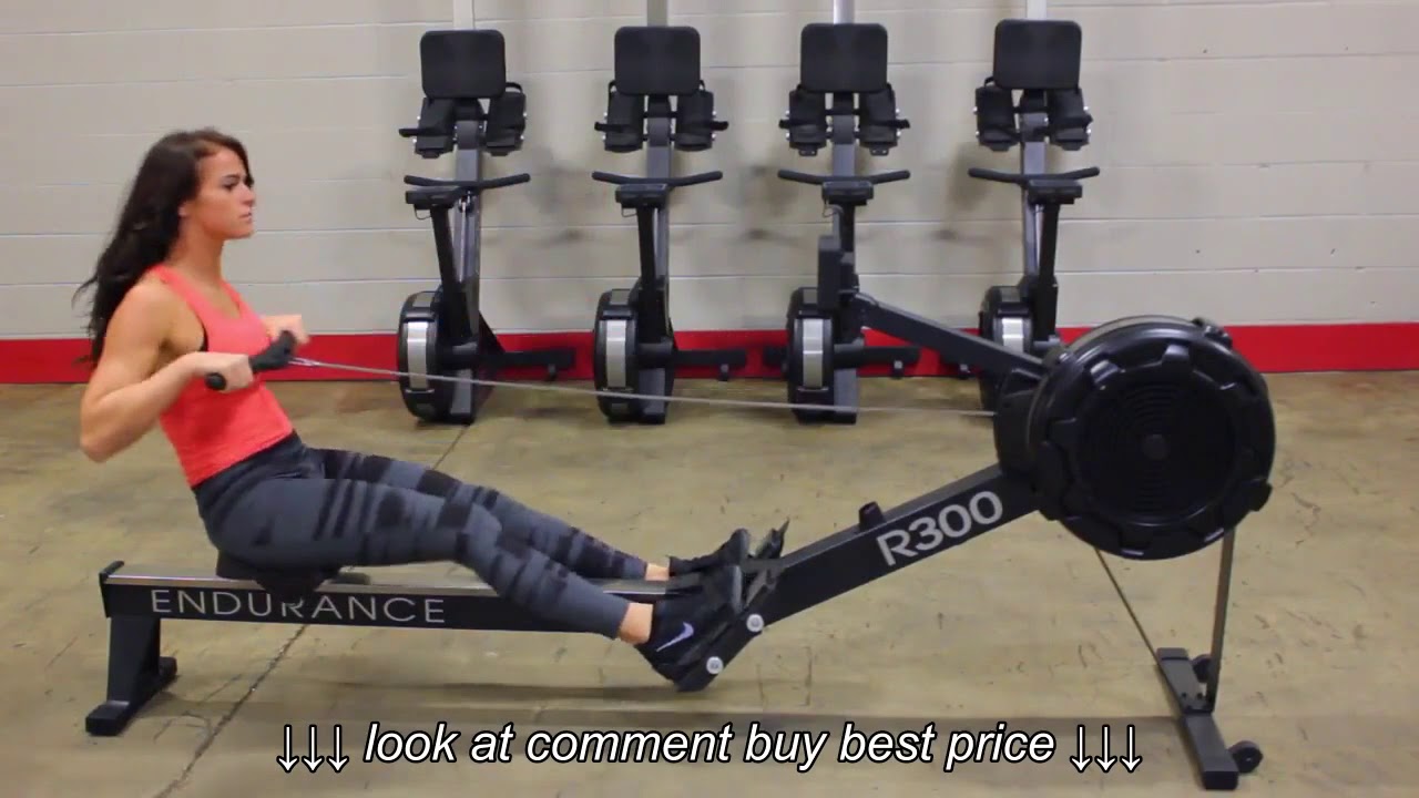 Indoor Rower Exercises Body Solid R300 Endurance Rower - YouTube