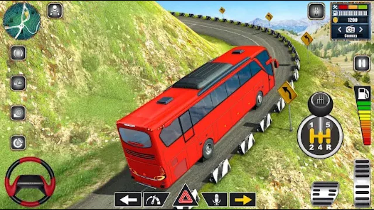 American Bus Simulator Gameplay Part 24 - Harini Game Android Gameplay ...