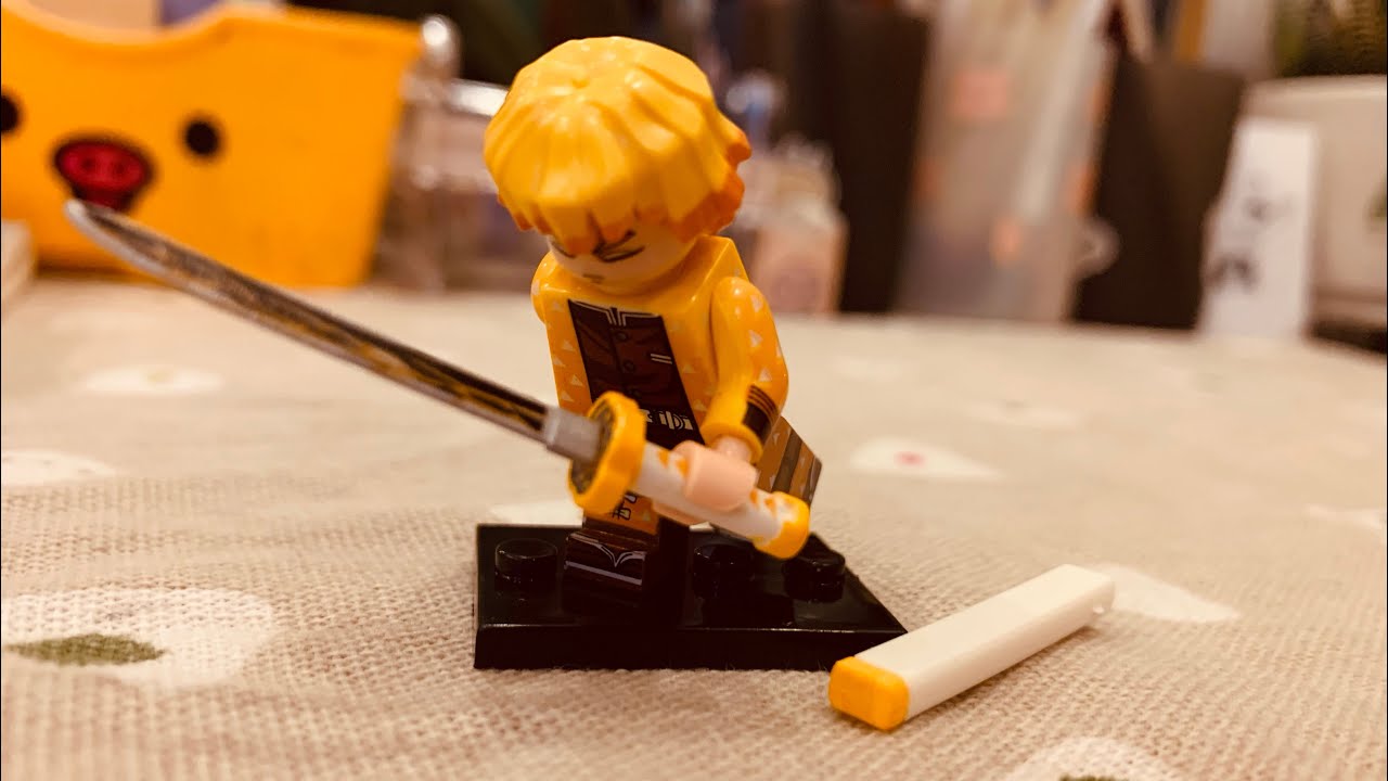 Lego WM2177 Kimetsu no Yaiba • Zenitsu Agatsuma - Unoffical Lego Speed ...