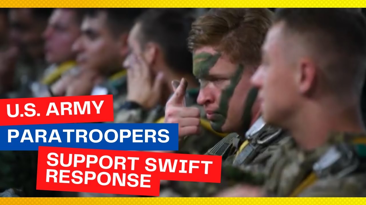U.S. Army Paratroopers Support Swift Response 23 from Aviano Air Base ...