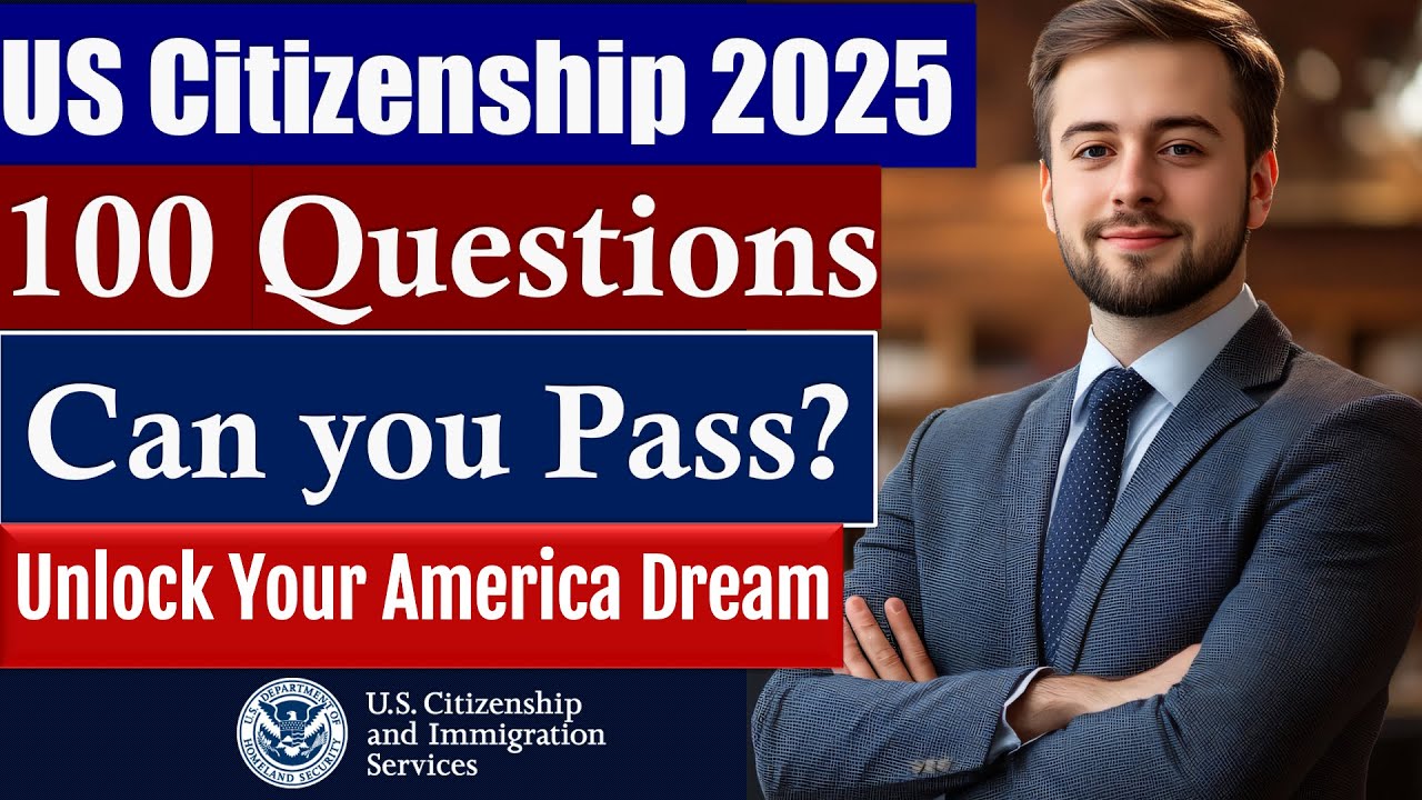 Pass the 100 Official Civics Questions Test for US Citizenship ...