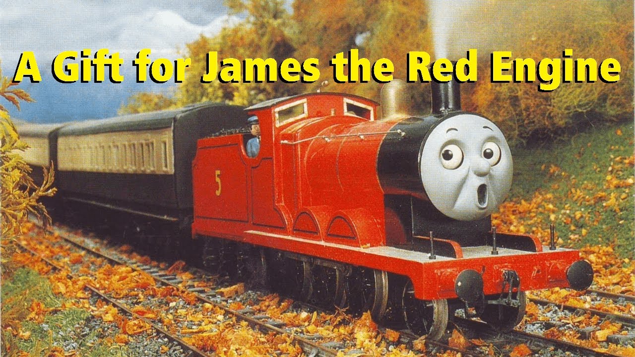 A Gift for James the Red Engine - YouTube