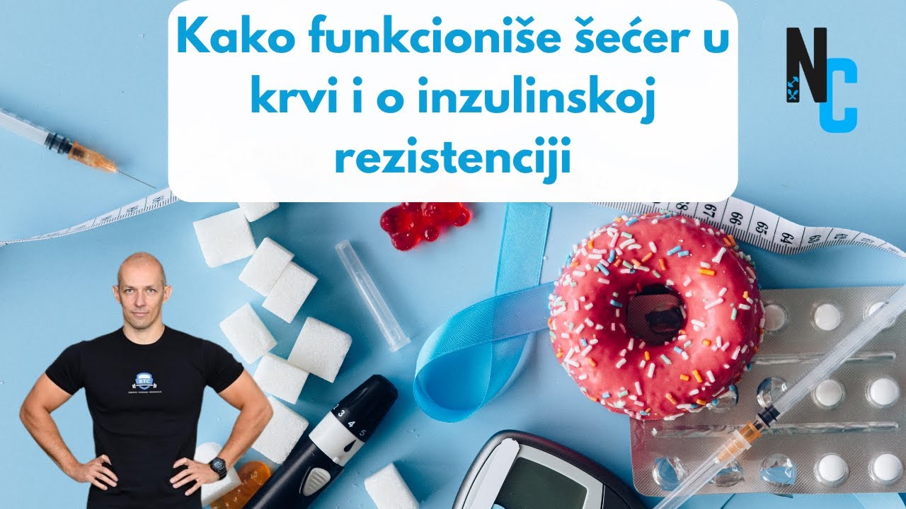 Kako funkcioniše šećer u krvi i inzulinska rezistencija - YouTube