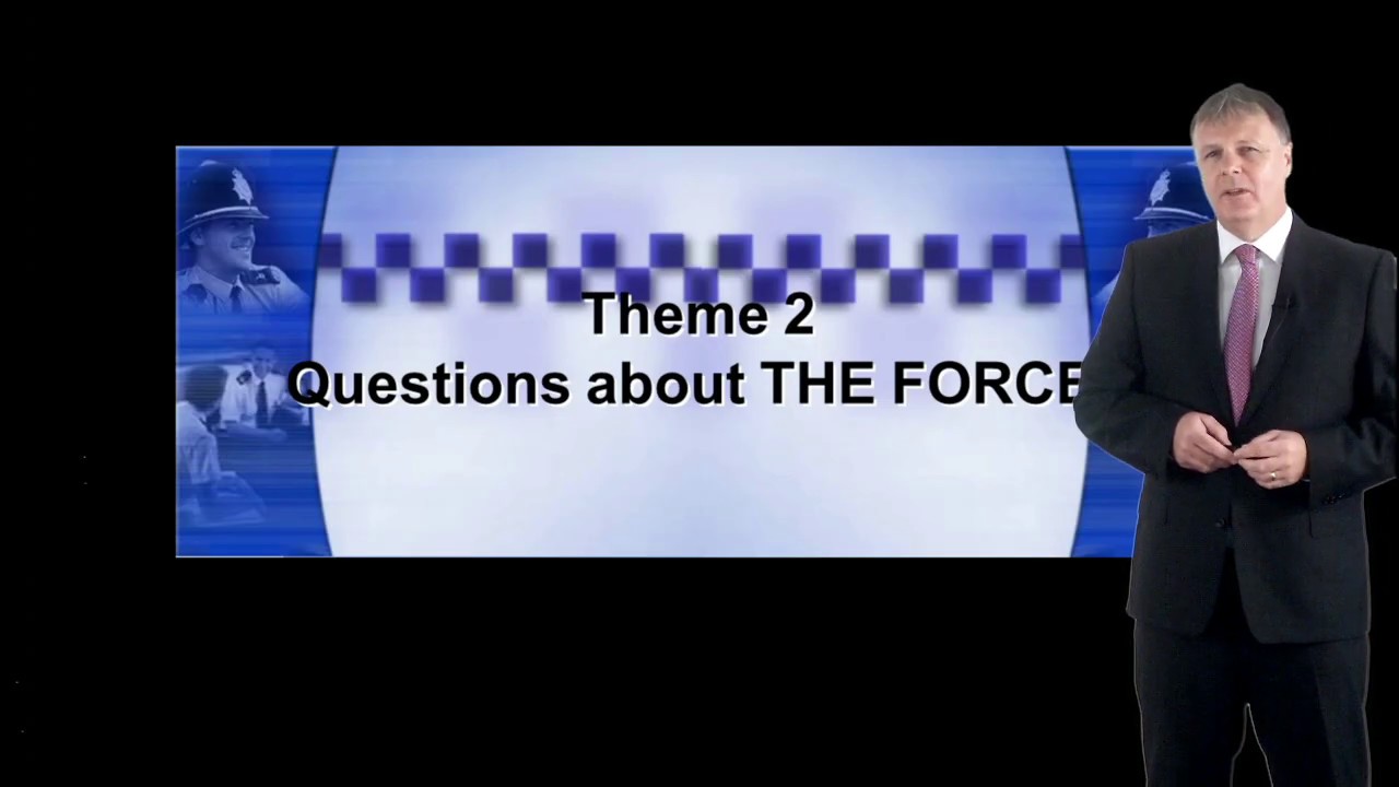 2/6 Police Constable recruitment ABOUT THE FORCE based questions'Local ...