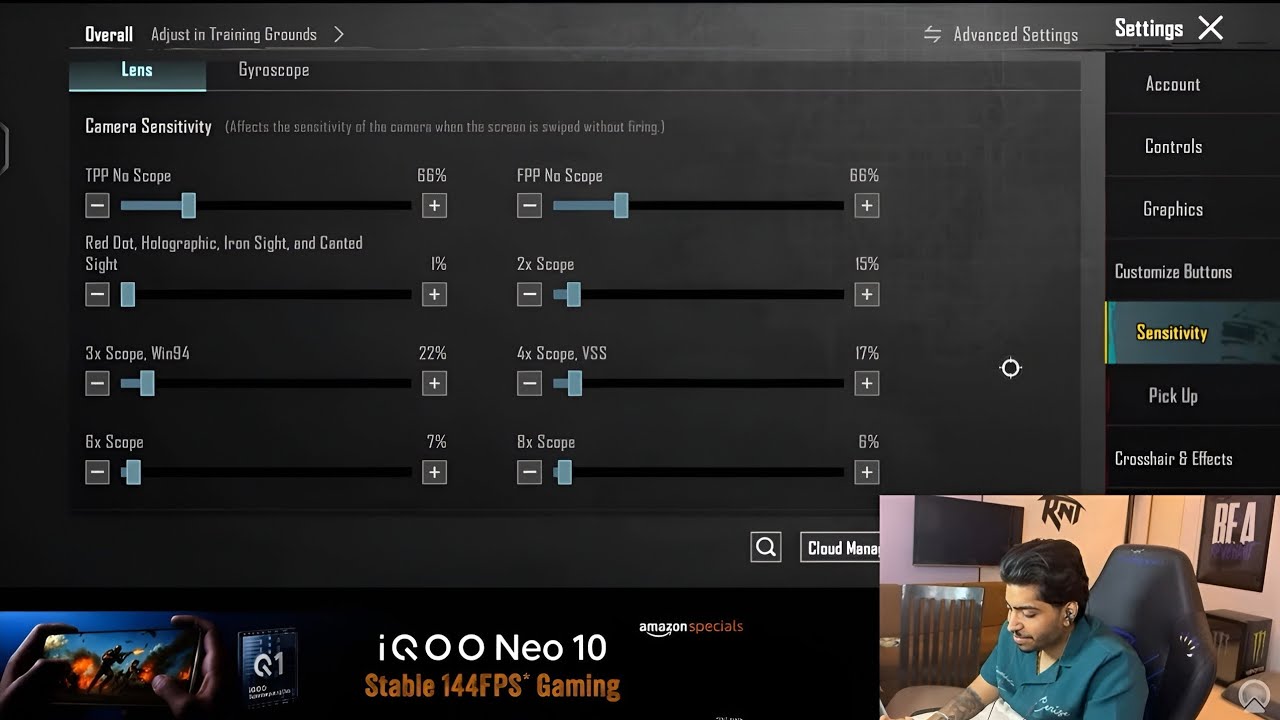 Best Gyro Sensitivity BGMI 2025 | NiNJA JOD Settings - YouTube
