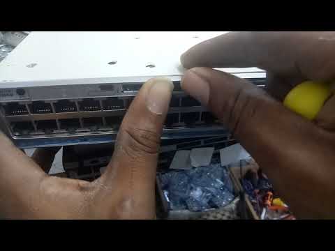 removing and replacing Cisco chassis, faceplate , front cover of c9300 ...