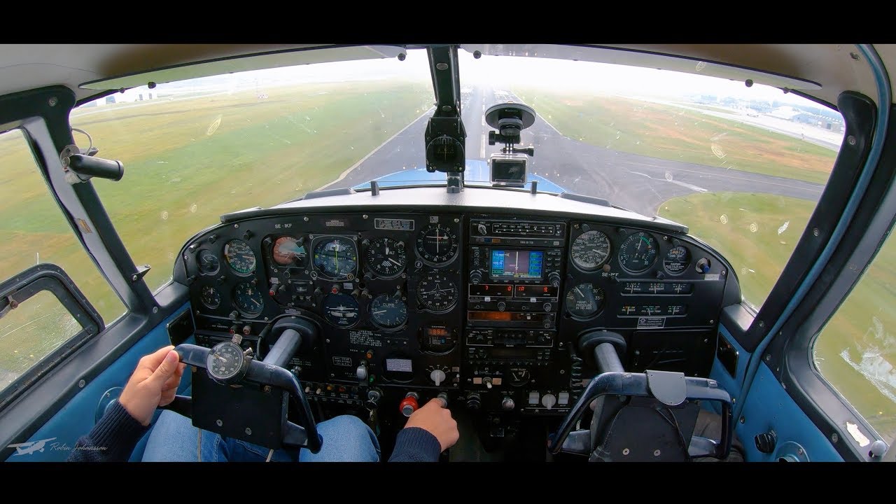 Flying IFR to Denmark in a Piper Comanche - YouTube