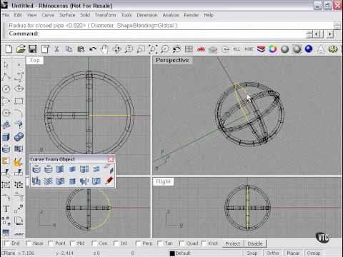Learning Rhino---Extract Wireframe - YouTube
