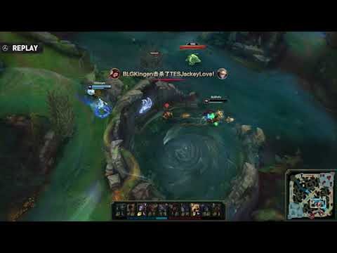 The Golden Left Hand TOP Esports Knight - YouTube