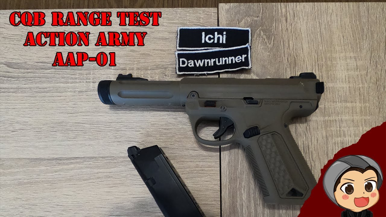 Action Army AAP-01 | CQB Range test - YouTube