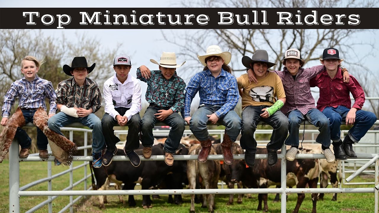Top Miniature Bull Riders || Meet the Top Bull Riders - YouTube