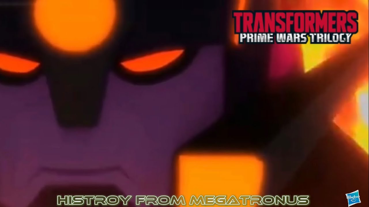 Transformers prime wars trilogy: historia de Megatronus - YouTube