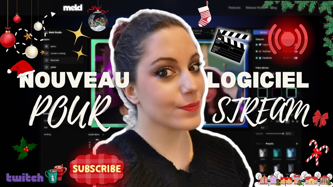 🔴 MELD : Nouveau LOGICIEL De STREAM SIMPLE & EFFICACE ! - YouTube