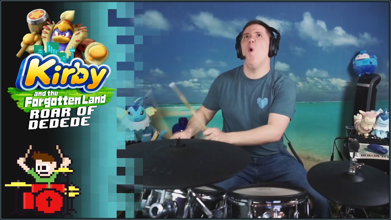 ROAR OF DEDEDE ON DRUMS!!! - YouTube