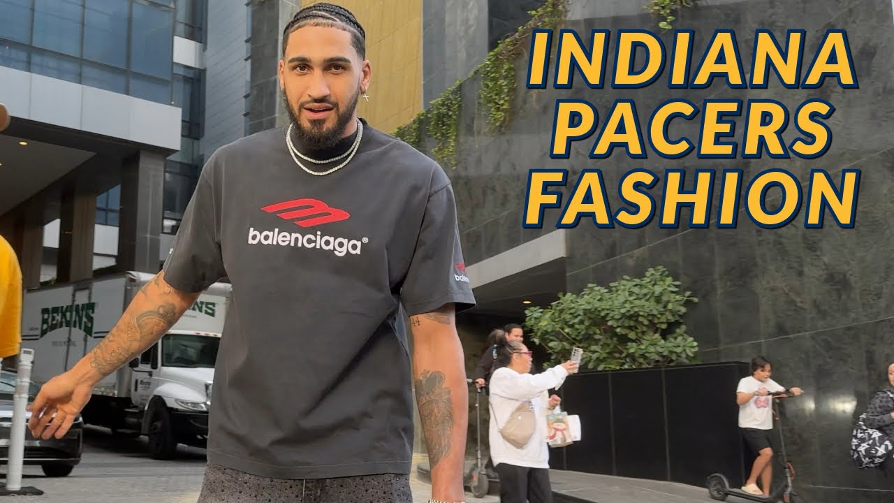NBA Players Heading to the Game Outfits - Indiana Pacers - YouTube