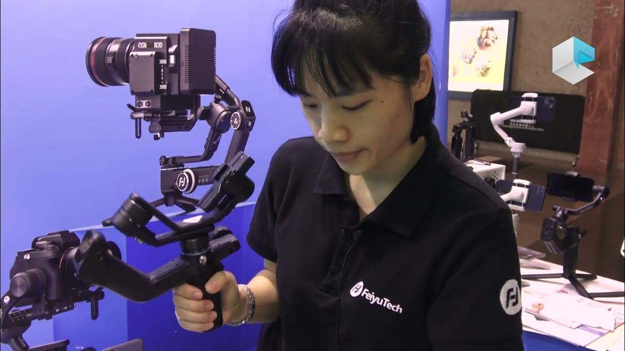 FeiyuTech Scorp 2 and Scorp Mini 2 gimbals with integrated AI tracking ...