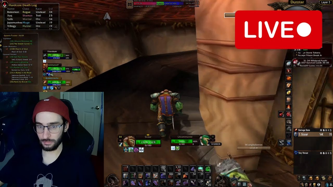 🔥 World of Warcraft LIVE - Epic Dungeon Raids and PvP Action in Azeroth ...