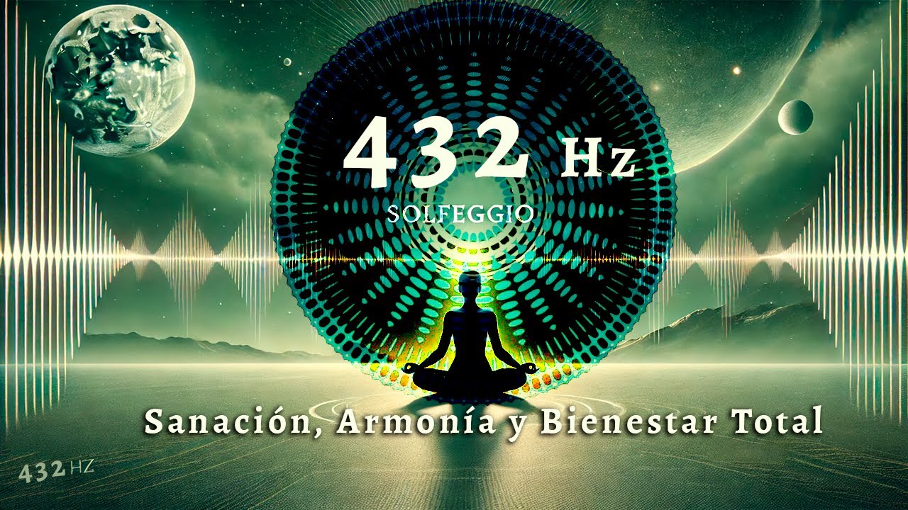 Solfeggio 432 Hz Armonia y Bienestar! - YouTube