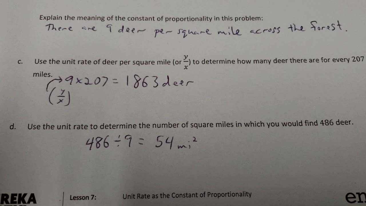OEMS 7th Grade Math Eureka Math Unit 1 Lesson 7 - YouTube