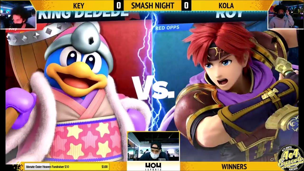 SSBU - 4o4 Smash Night 2 - DBQ|VILE| Key (King Dedede) vs Kola (Roy) - Winners Quarter-Final ...