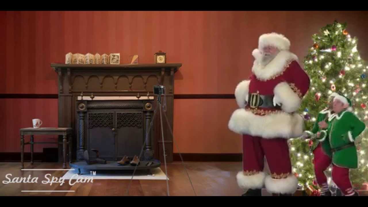 Santa Spy Cam :: Family Photo (New! For 2015) - YouTube