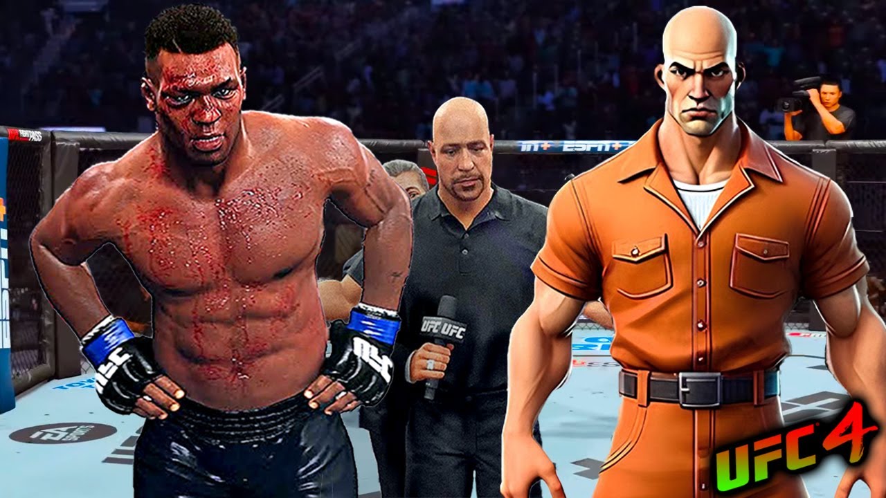 Mike Tyson vs. Fortnite Man (EA sports UFC 4) - YouTube