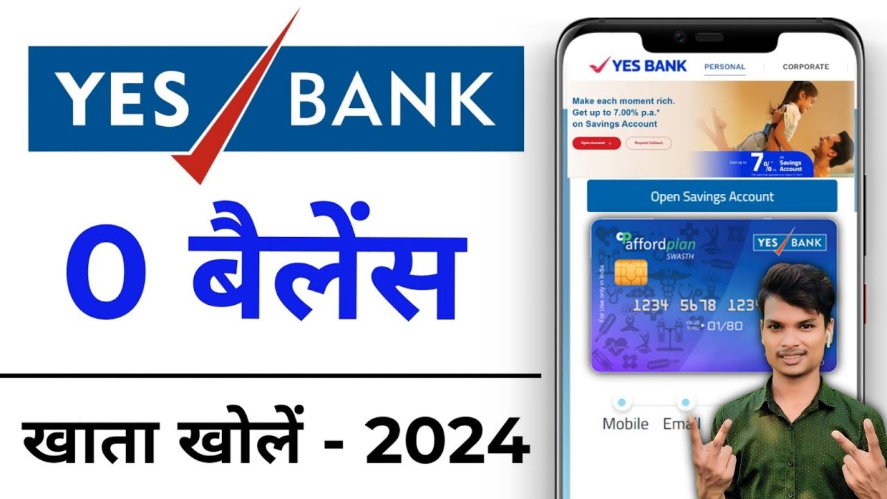 Yes Bank Zero Balance account Opening | yes bank account open online ...