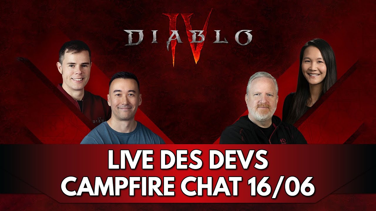 Diablo 4 FR : Live des Devs - Résumé du Campfire Chat du 16/06/23 - YouTube
