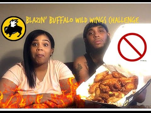 Blazin Buffalo Wild Wings Challenge - YouTube