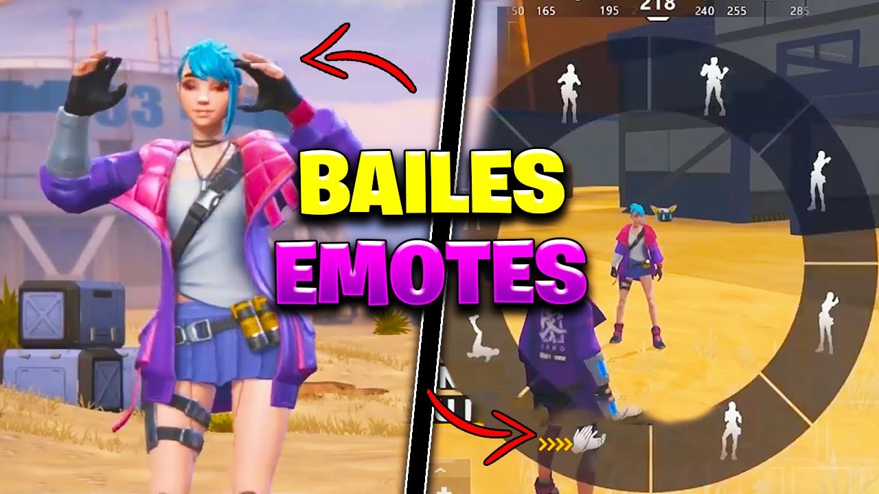 Los BAILES & EMOTES llegan a OMEGA LEGENDS 🔥 - YouTube