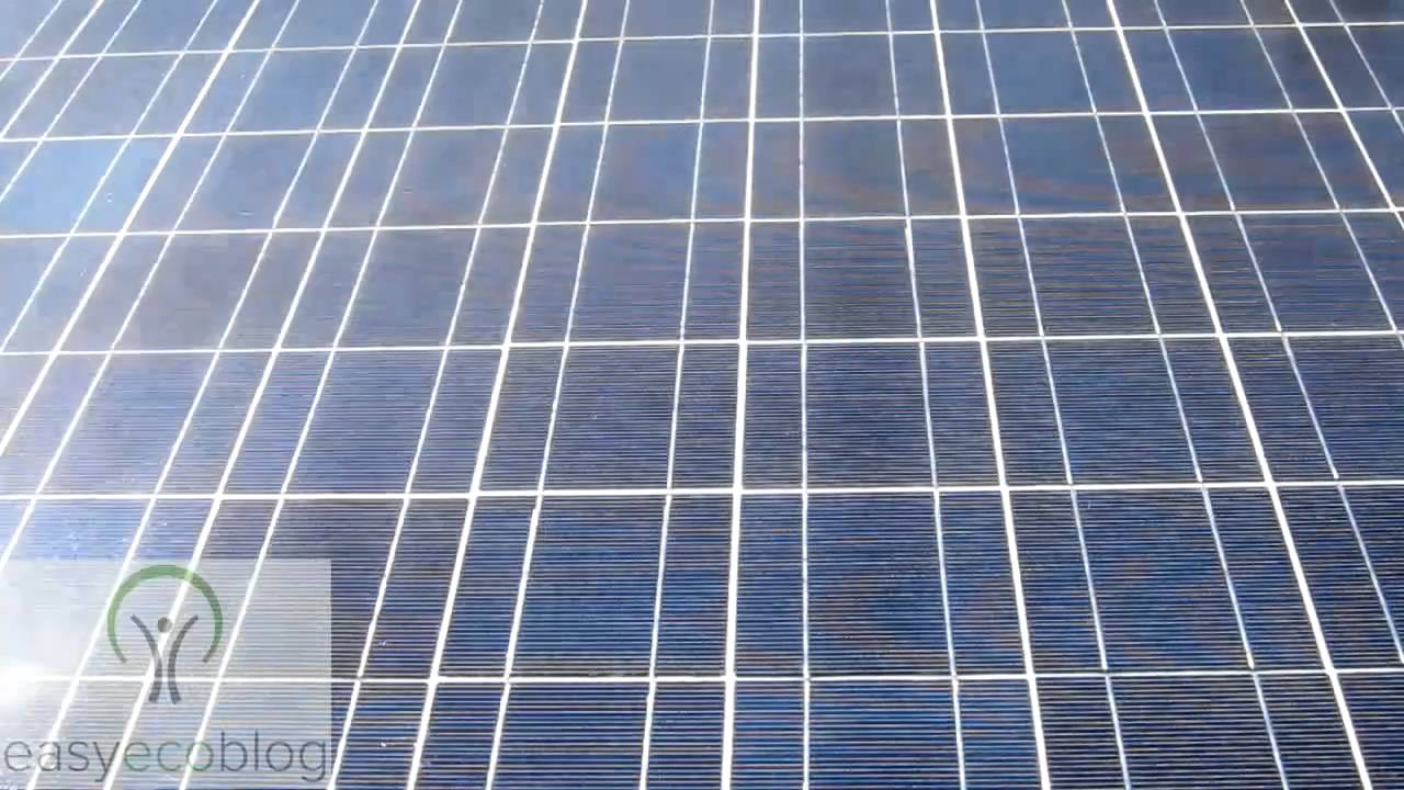 How to Clean Dirty Solar Panels - YouTube