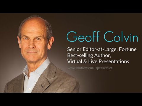 Geoff Colvin | Speaker Overview | www.motivational-speakers.ca - YouTube