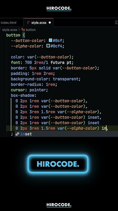 光るボタンのコーディング Shorts コーディング プログラミング Htmlcss Html Programming Css Javascript Asmr Youtube