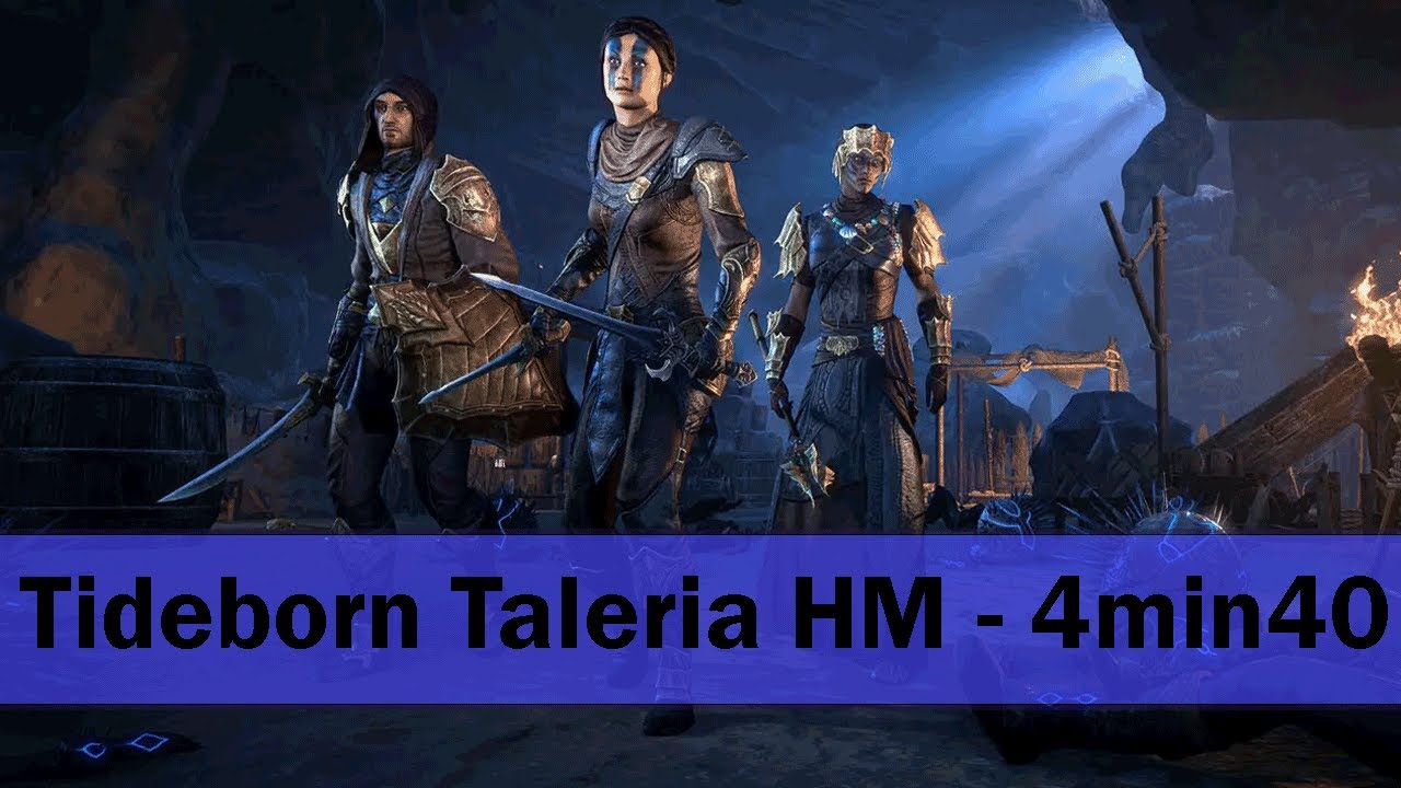 ESO : Tideborn Taleria 4min40 - Necromancer EC | Necrom - YouTube